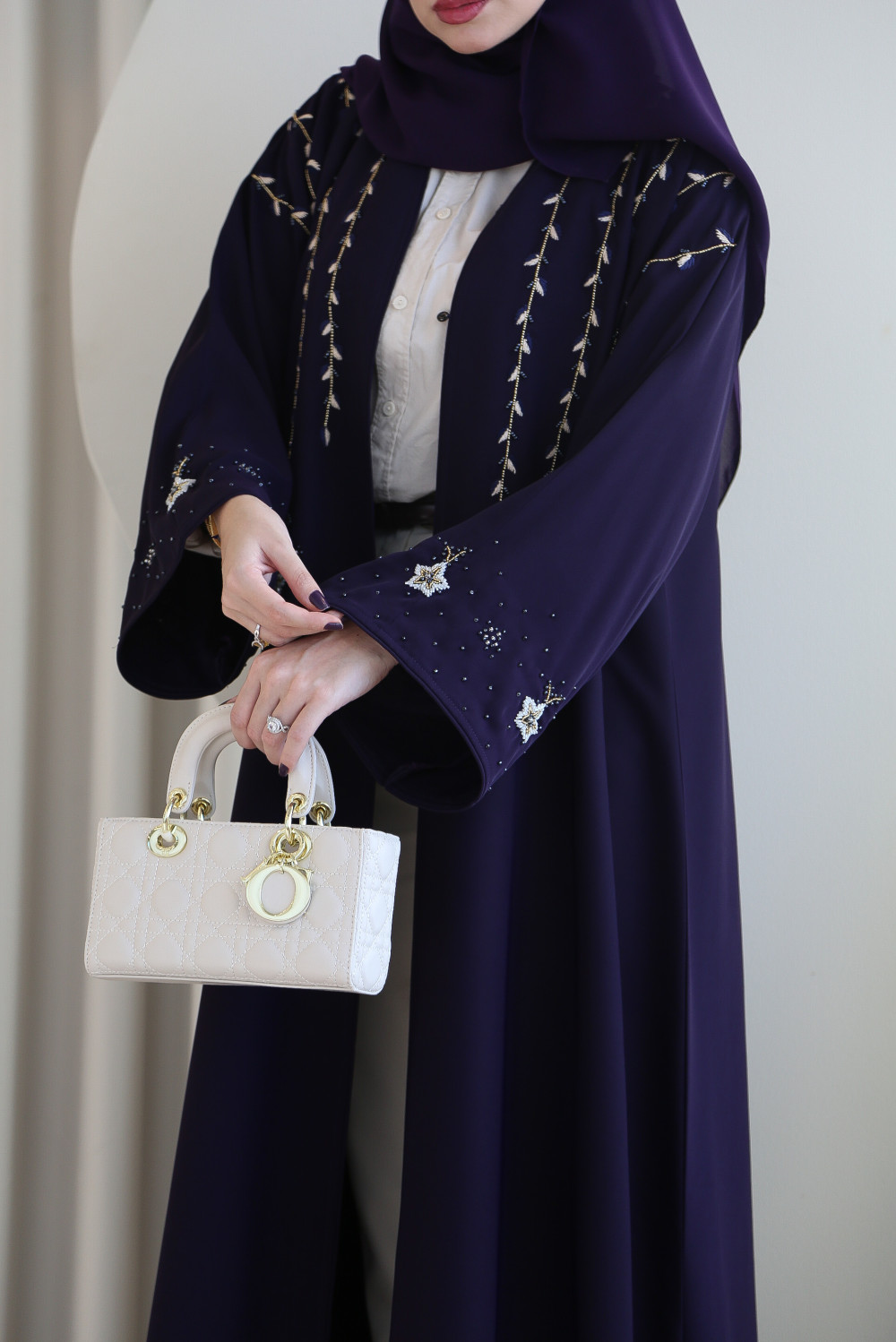 Colorful abayas
